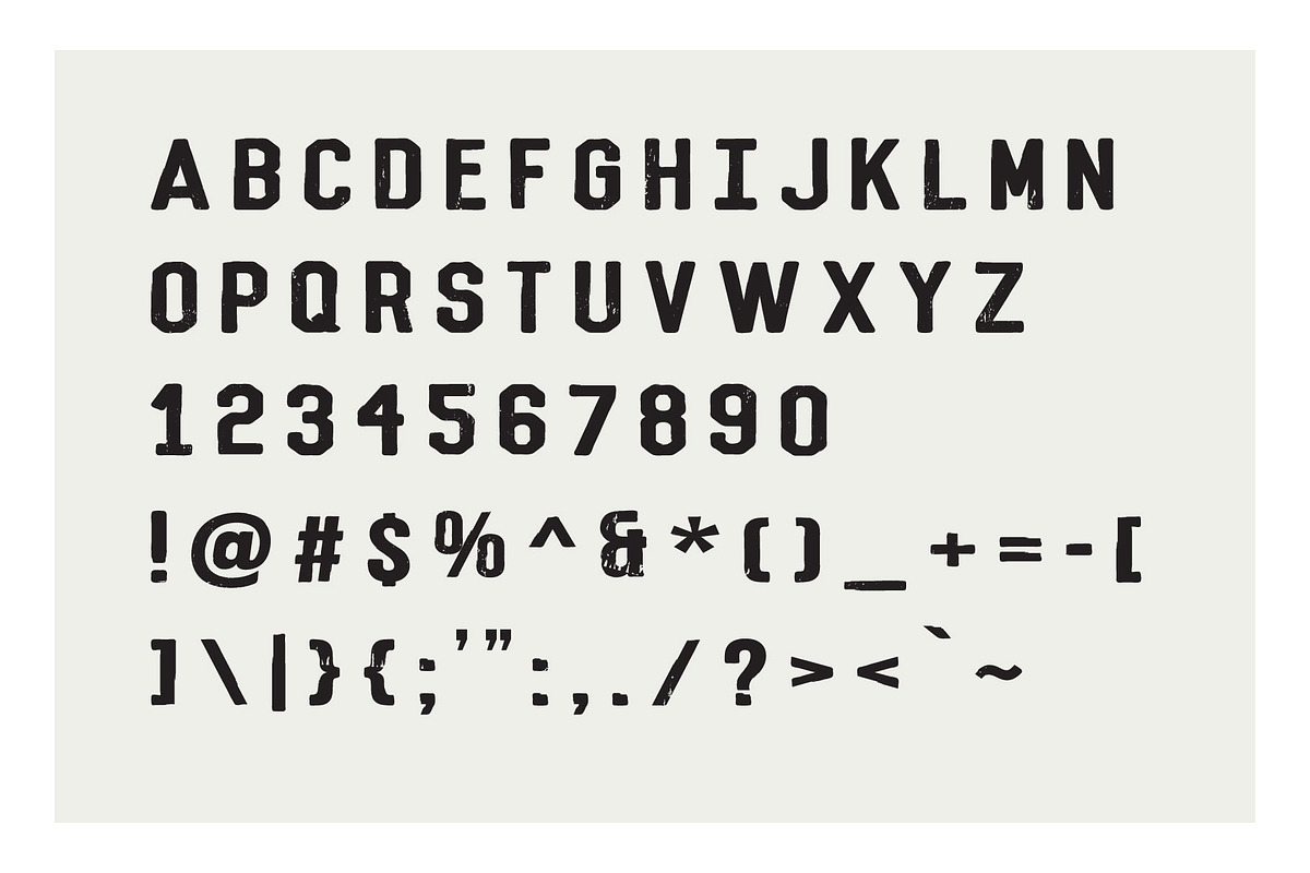 Merchant - Vintage Dry Brush Font, a Font by Tropical Type