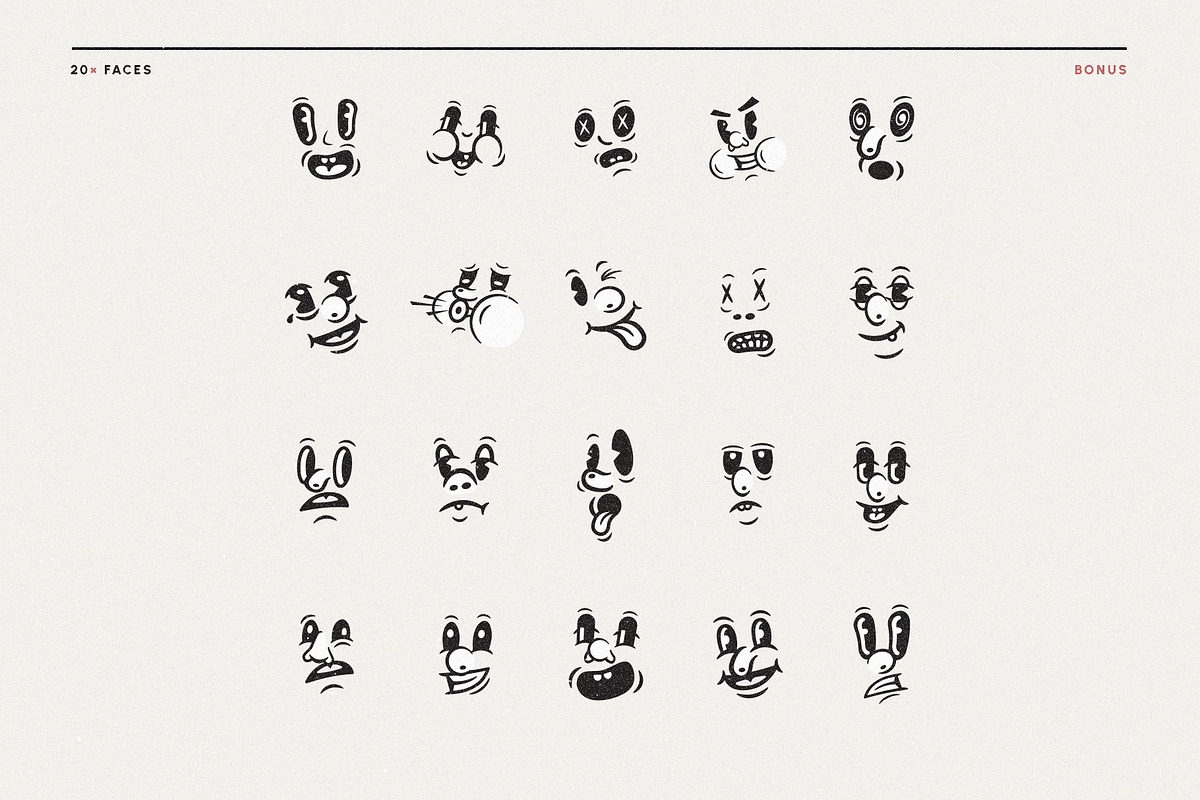 Mascot Maker: Vector Mega Bundle, a Person Illustration by Staple.