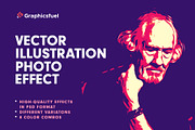 Vector Illustration Photo Effect