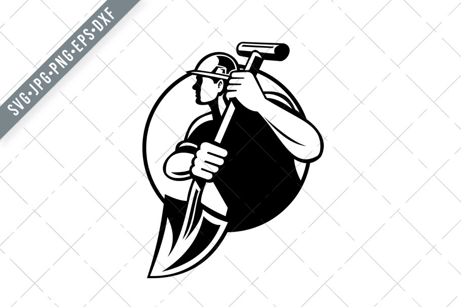 Construction Worker Builder SVG, an Illustration by patrimonio ...