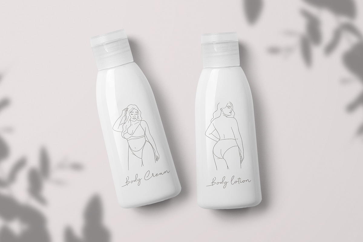 Body Positive Line Art Collection, a Healthcare Illustration by mejorana