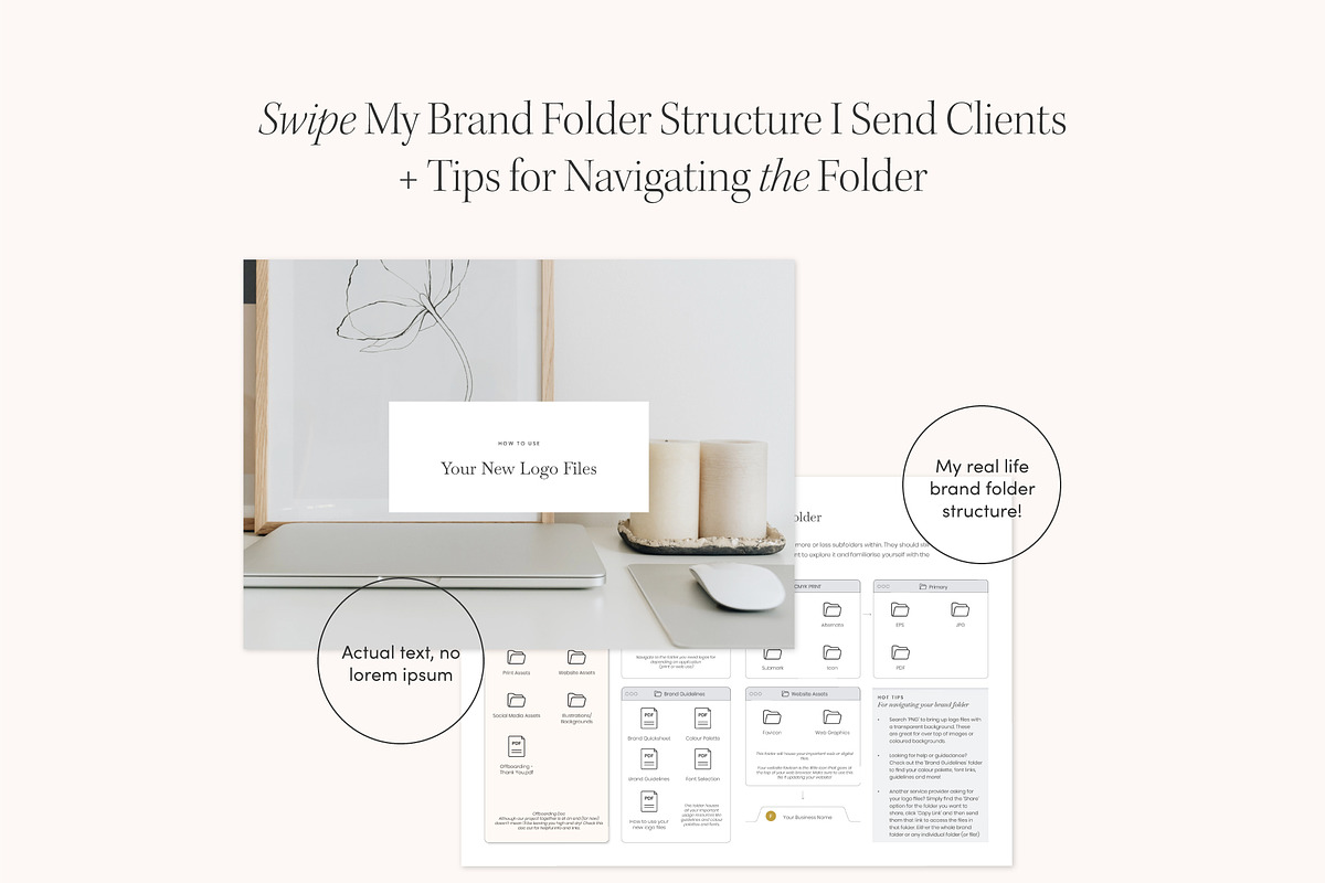 How To Use Your New Logo Files Template