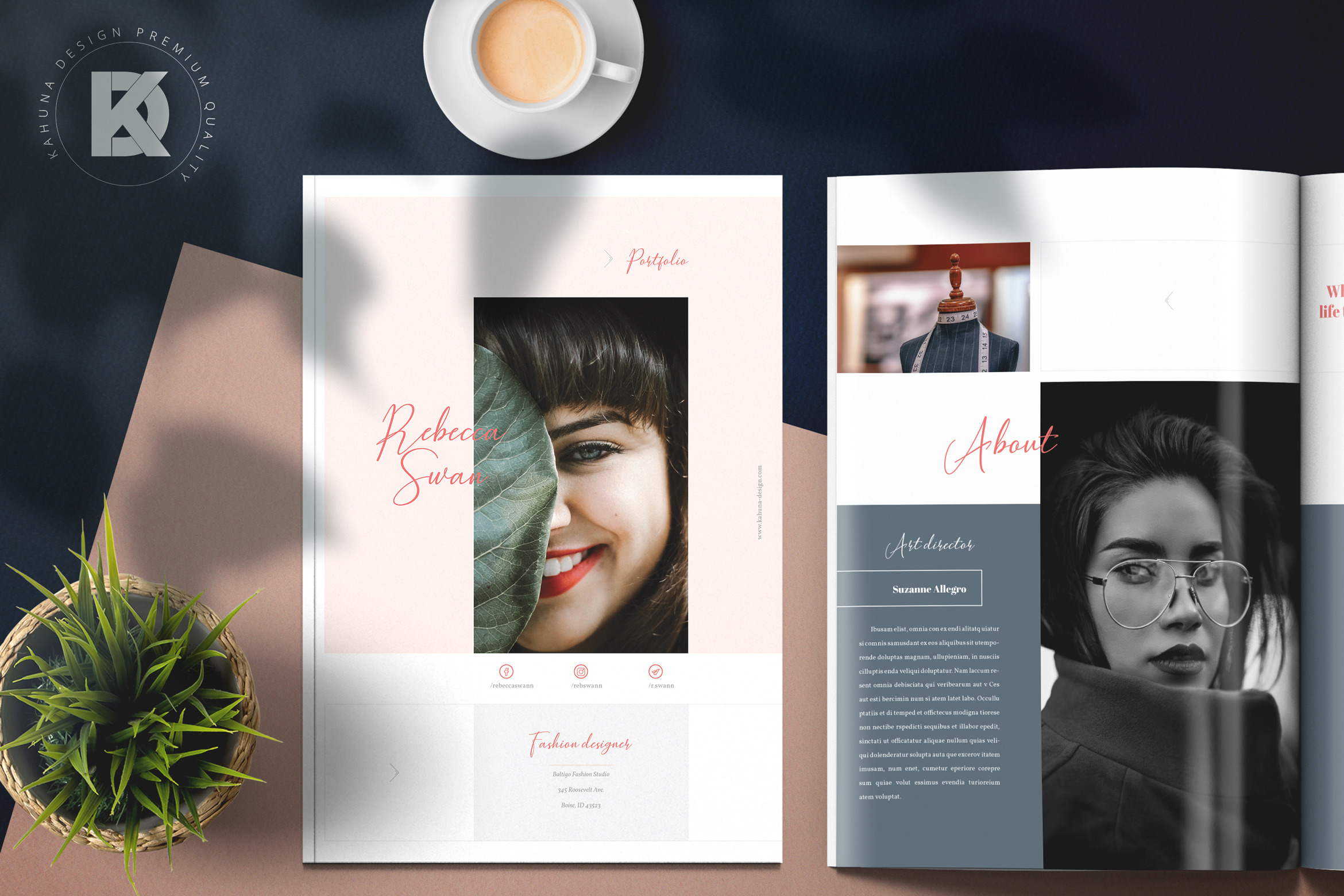 Creative Studio Portfolio, a Brochure Template by Kahuna Design