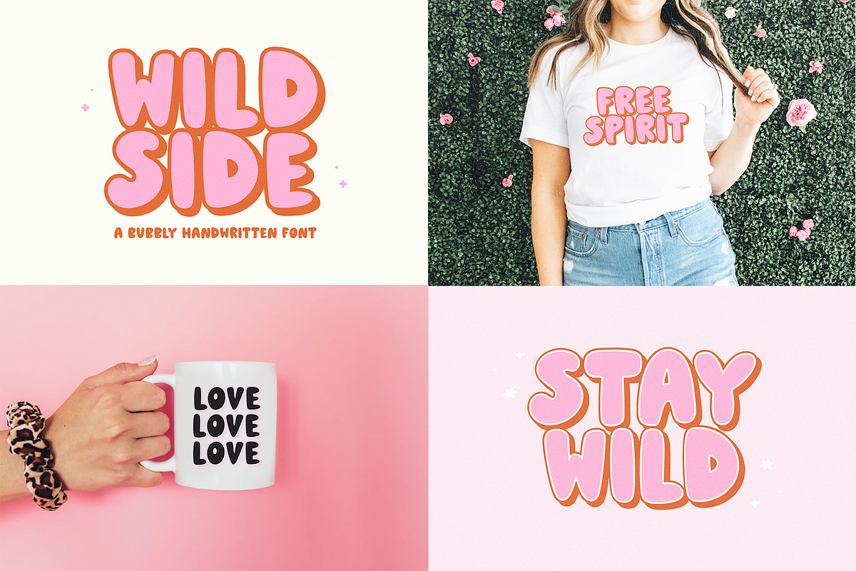 Cute Handwritten Font Bundle