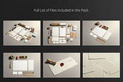 Art & Craft / Stationery Mock-Up, a Print Template by Mockup Cloud