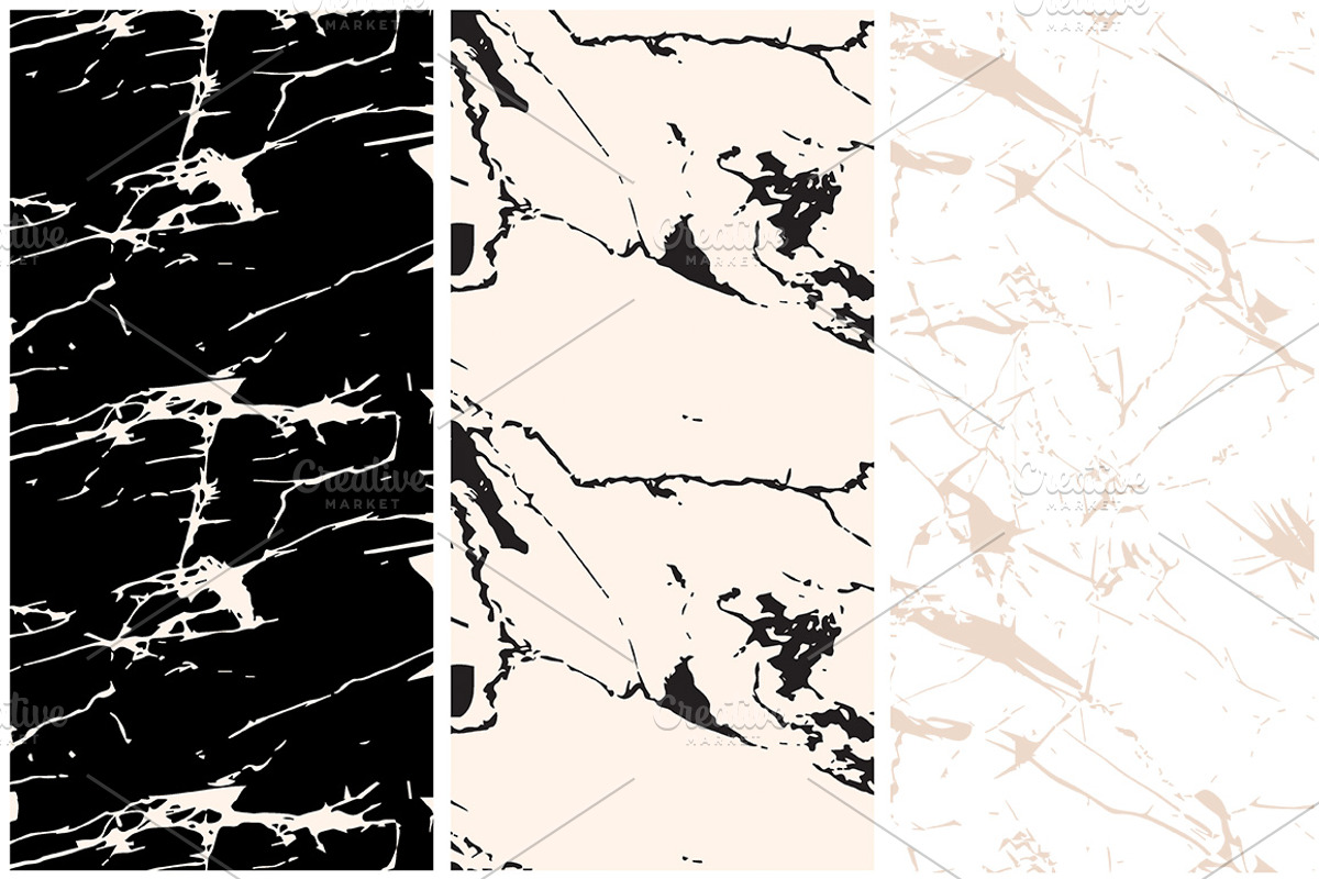 Marble Seamless Vector Patterns - 1, a Pattern Graphic by Youandigraphics
