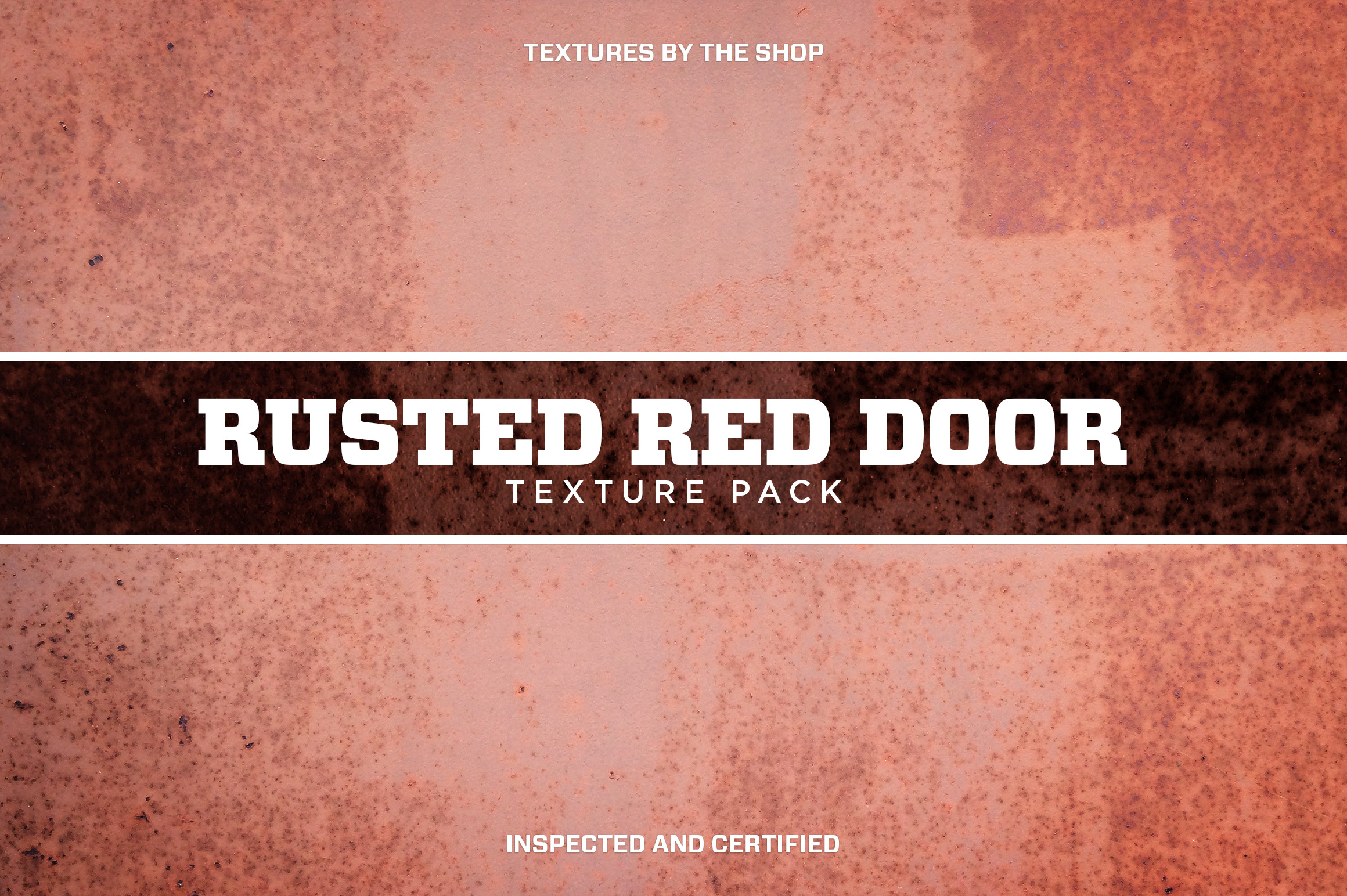 The Shop | Rusted red door texture pack