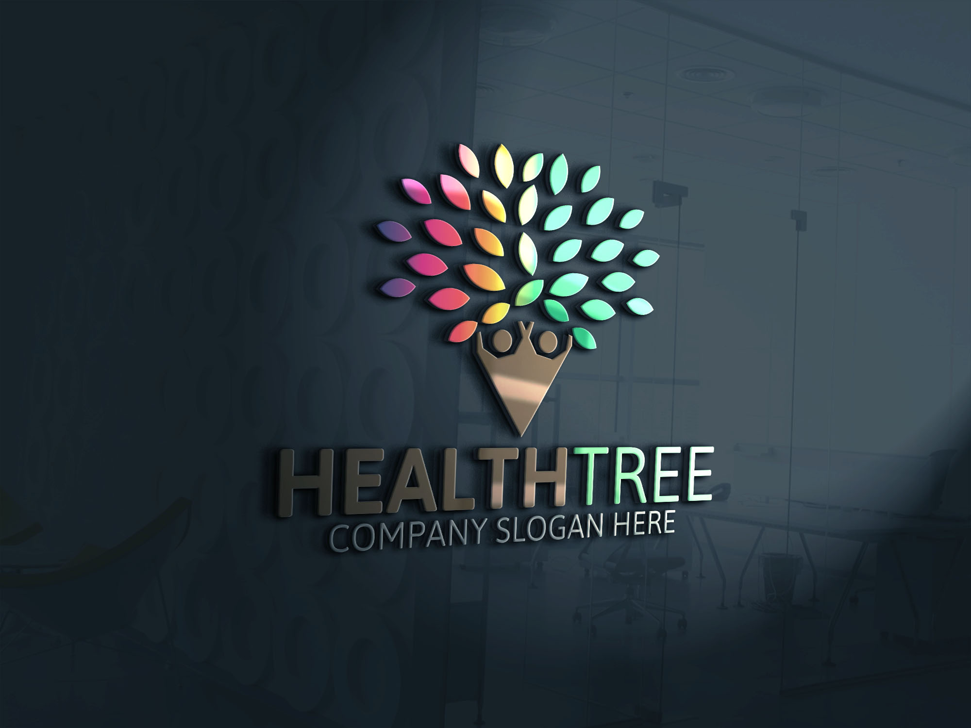 Health Tree Logo, a Branding & Logo Template by Josuf Media