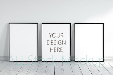 3 frame mockup, a Product Mockup by Allstock