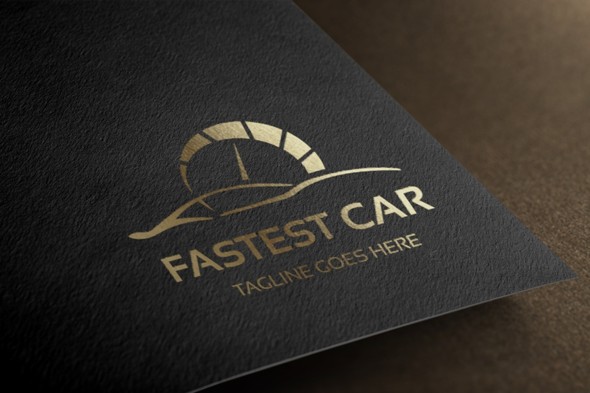 Fastest Car Logo, a Branding & Logo Template by Design_Planet
