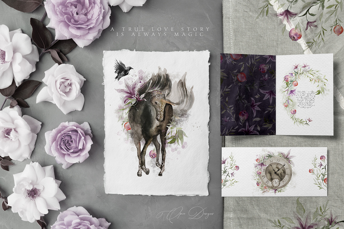 Olden Times - graphic collection, an Object Graphic by Isabelle Salem