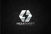 Hexa Power Logo, a Branding & Logo Template by Josuf Media
