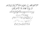 Indescript Script - Calligraphy Font, a Script Font by Off The Rack