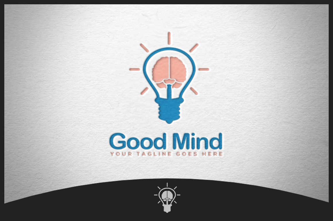 Good Mind Logo, a Branding & Logo Template by Scredeck