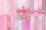 Baby Pink Digital Paper, a Texture Graphic by Photohacklovers