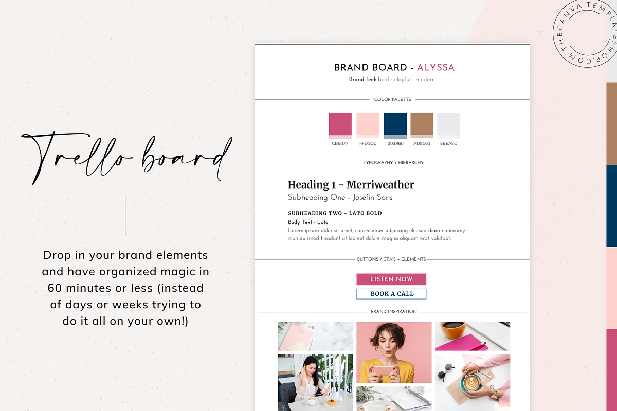 The Trello Company Guidebook, a Graphic by The Canva Template Shop