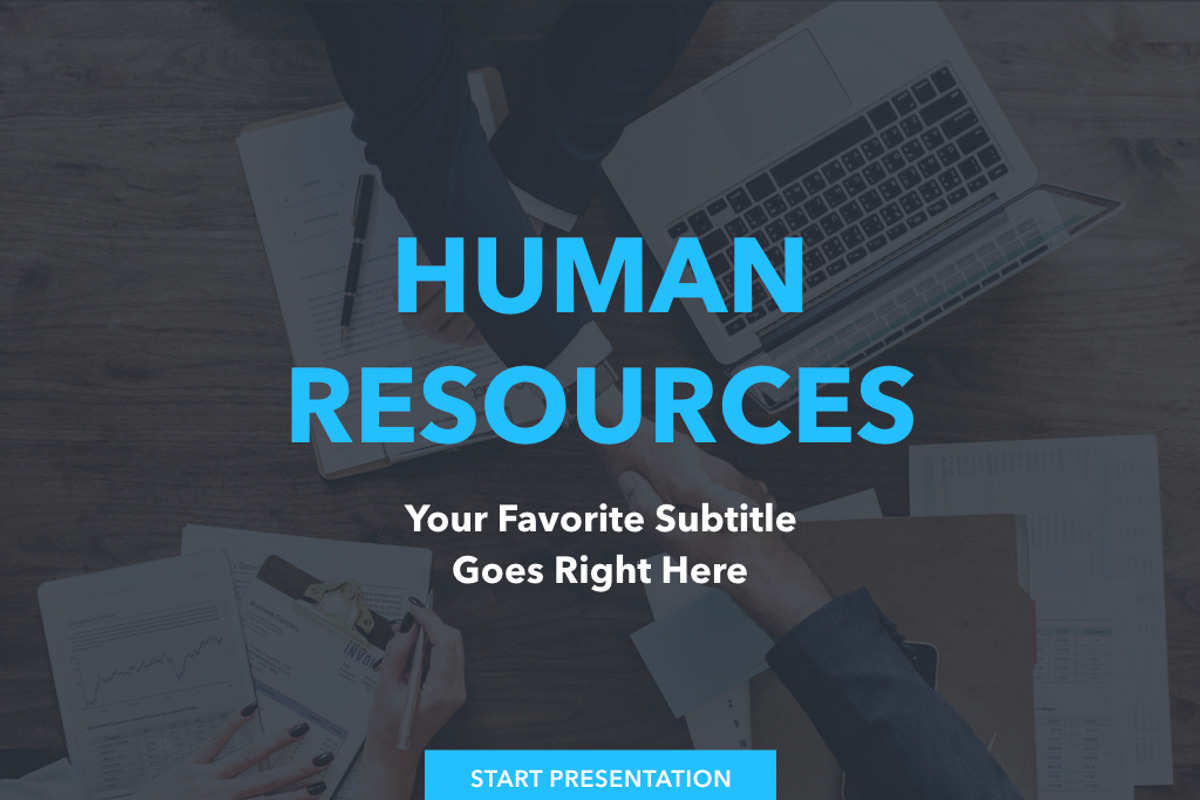 HR Rockstar PowerPoint Template, a Presentation Template by Jumsoft