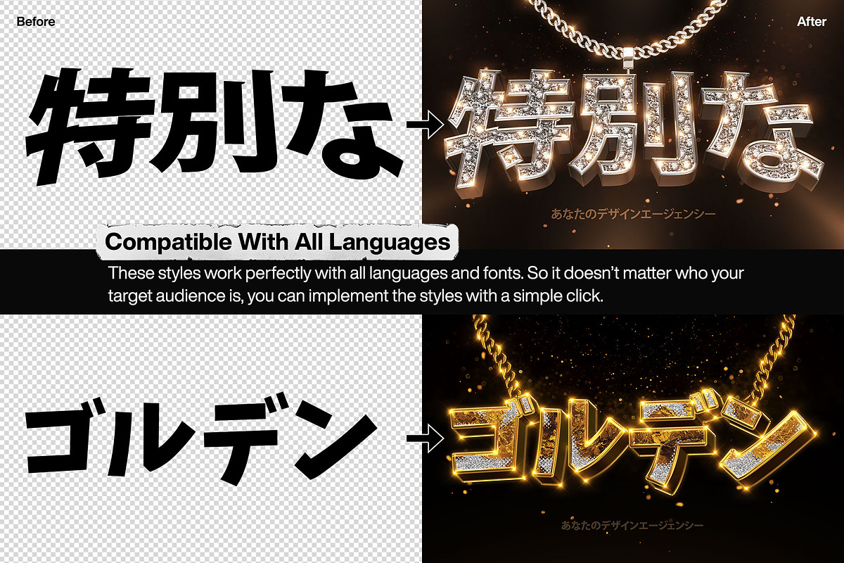 Bling Bling Logo and Text Effects, a Layer Style Add-On by Hyperpix ...