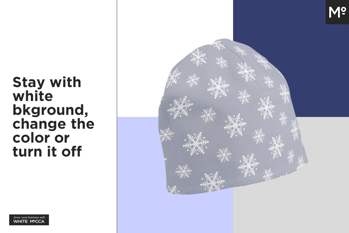 Beanie Hat Mock-ups Generator, a Household Mockup by Mocca Mockups Store