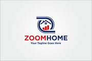 Zoom Home Logo, a Branding & Logo Template by REDVY CREATIVE