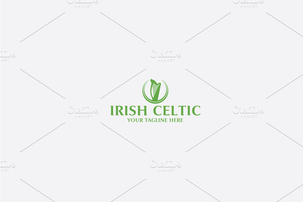 Irish celtic, a Branding & Logo Template by shazi | Creative Market