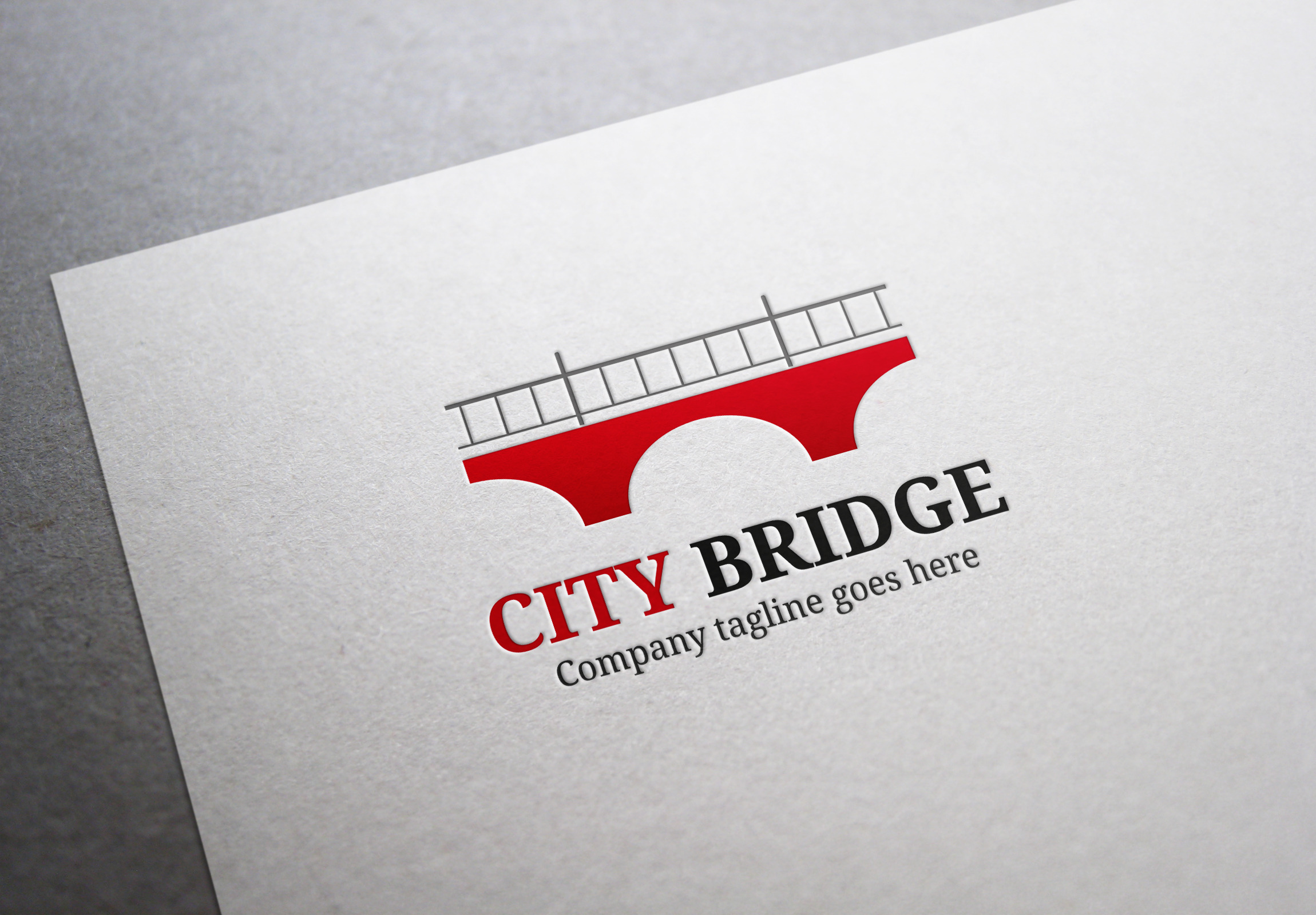 City Bridge Logo, a Branding & Logo Template by XpertgraphicD