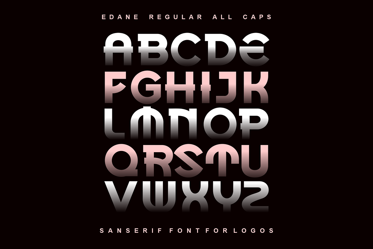 EDANE, LOGO BRAND FONT