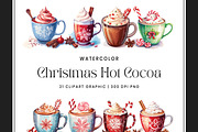Christmas Hot Cocoa Clipart Bundle, an Object Illustration by Design Scotch