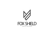 fox shield logos, a Branding & Logo Template by Logocreative