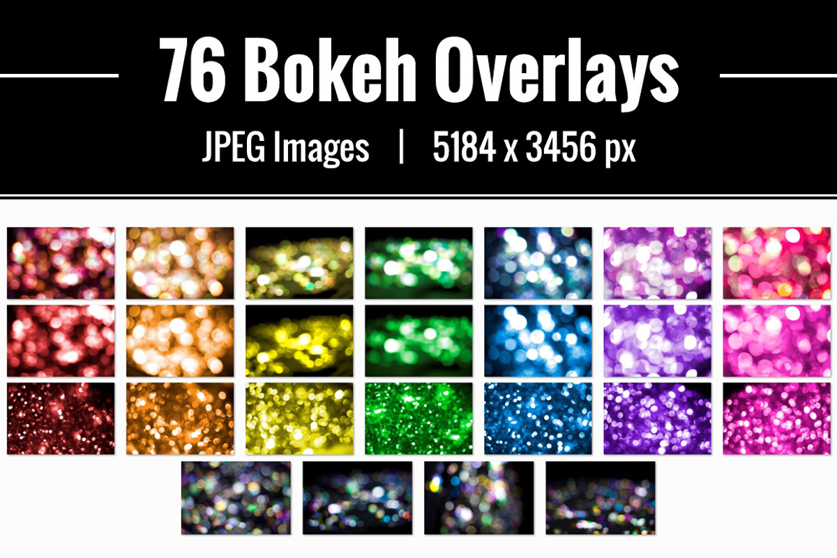 Photoshop Overlays Bokeh Photo, a Layer Style Add-On by Supremer Studio