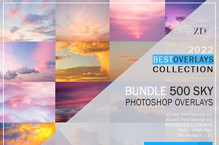 250 Sky Photo Overlays, a Layer Style Add-On by MixPixBox