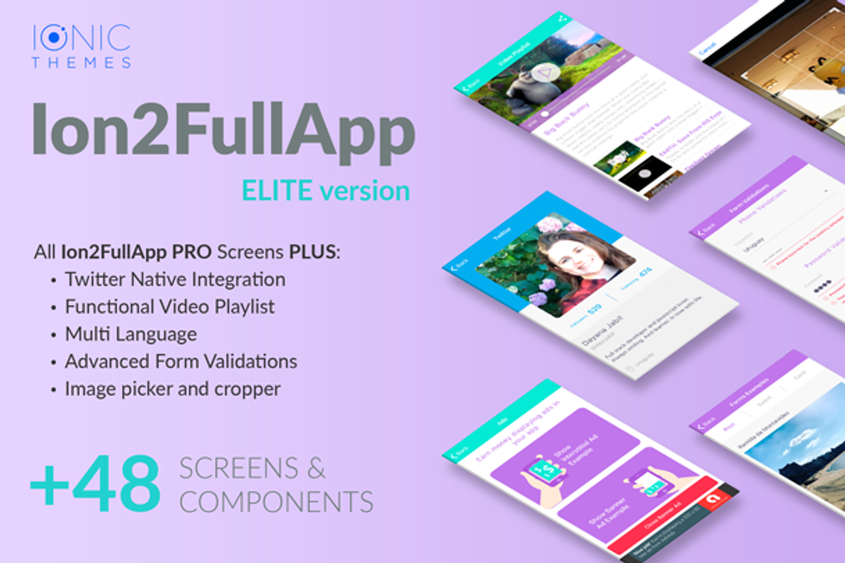 Ion2FullApp ELITE - Ionic Template, an App Template by IonicThemes ... Ion2FullApp ELITE - Ionic Template, an App Template by IonicThemes ...