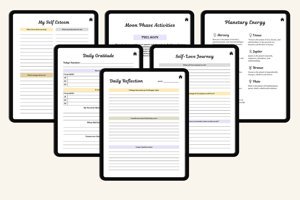 2026 Digital Moon Ritual Journal