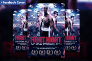 MMA Fight Match Flyer Template, a Flyer Template by Hyperpix Productions