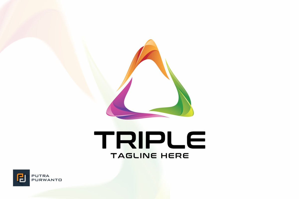 Triple - Logo Template, a Branding & Logo Template by putra_purwanto