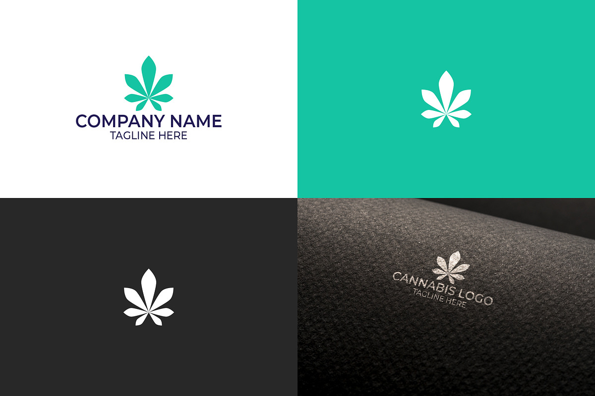 Cannabis Logo Design, a Branding & Logo Template by GranzCreative
