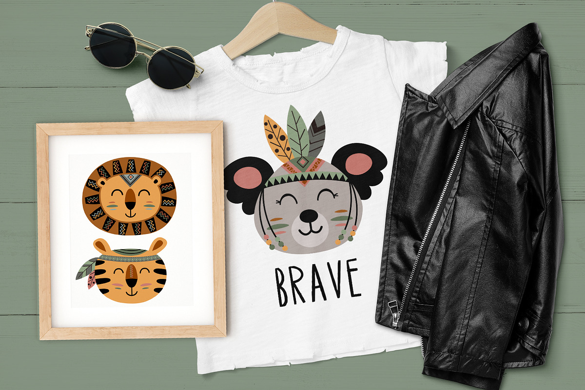 Be brave tribal collection
