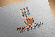 Dialer Logo, a Branding & Logo Template by Josuf Media