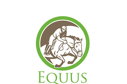 Equus Harness Racing Logo | Branding & Logo Templates ~ Creative Market