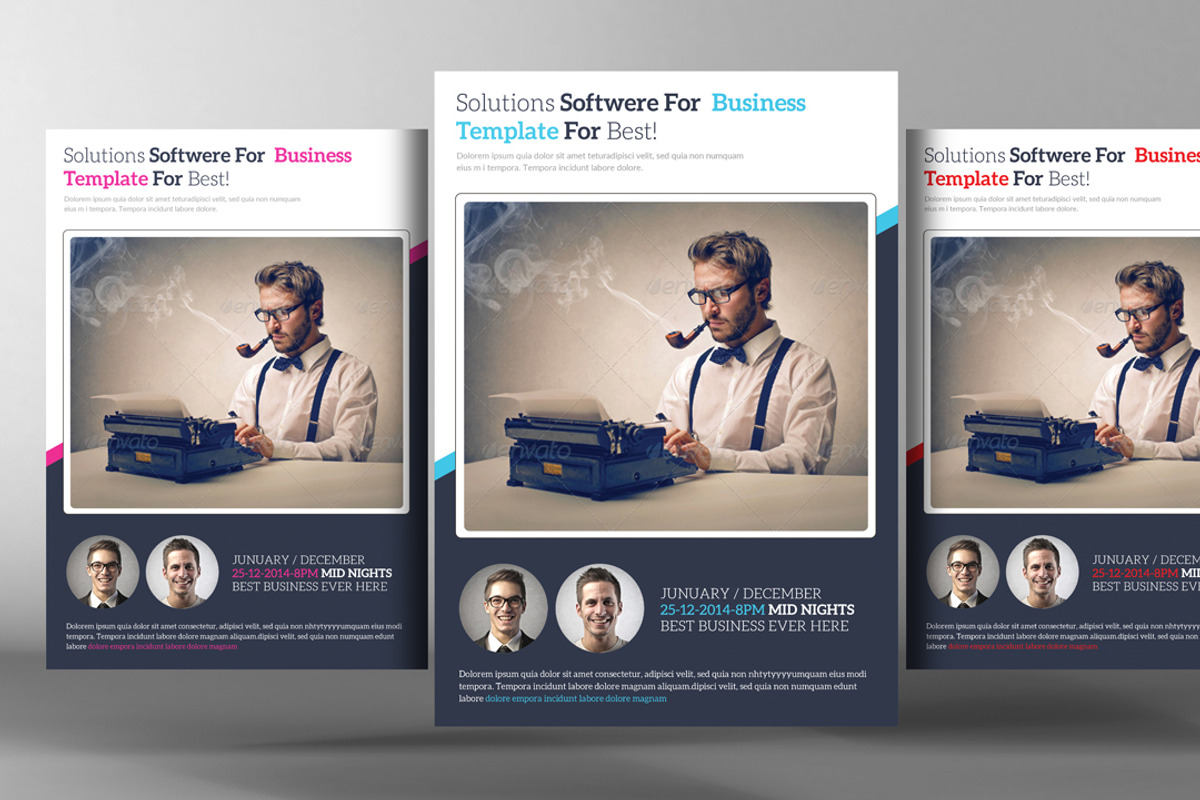5 Multi-purpose Business Flyers, a Flyer Template by graphicforest ...